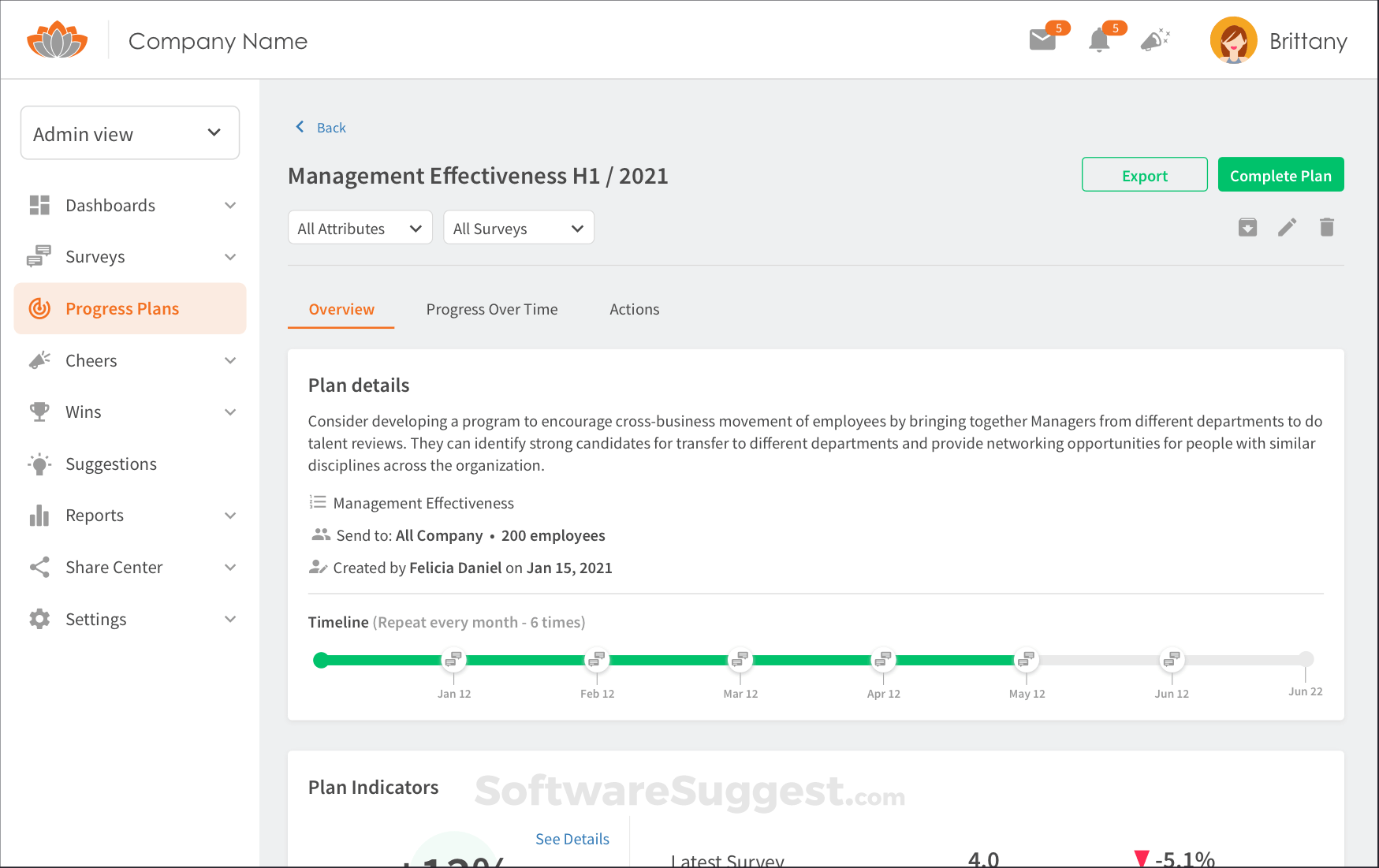 TINYpulse - Pricing, Features, and Details in 2025